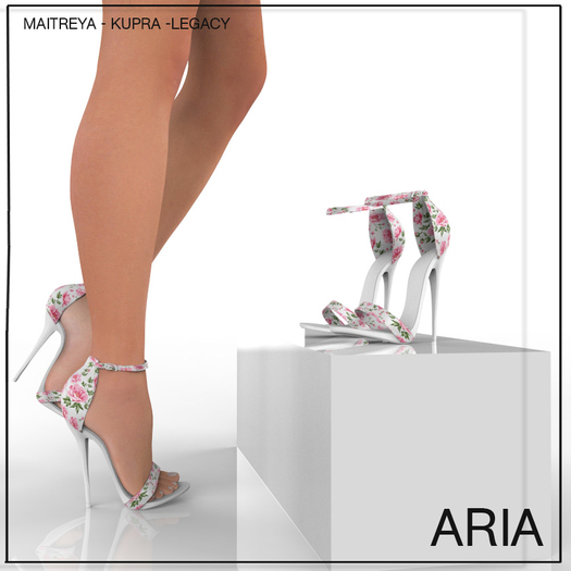 Second Life Marketplace - ARIA // Roses Sienna Heels Maitreya Legacy Kupra